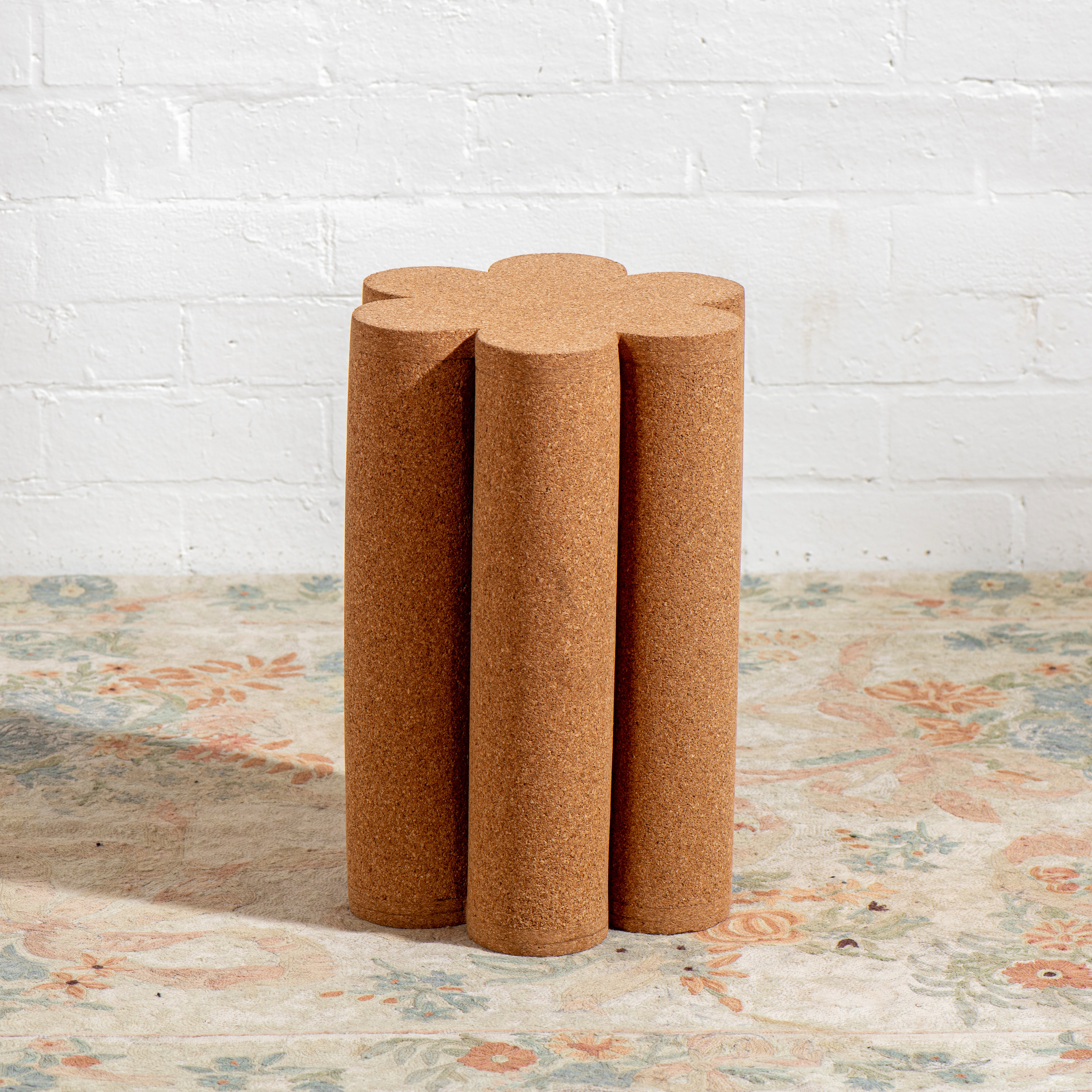 'Daisy' reclaimed cork stool – Big Daisy