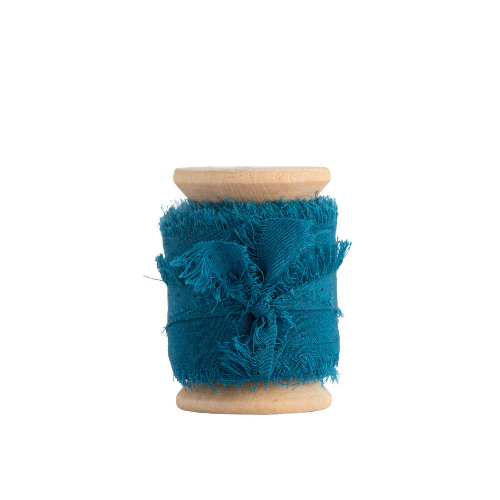 Silk Crepe Ribbon #116 POSITANO – Big Daisy