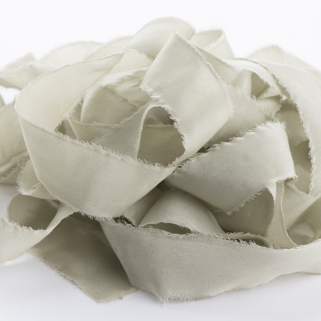 Silk Crepe Ribbon #63 SAGE – Big Daisy